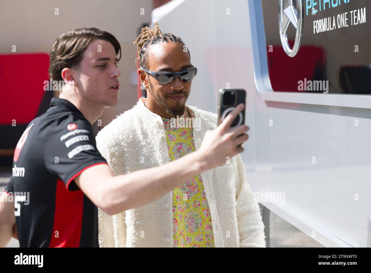 Abu Dhabi, United Arab Emirates. 26th Nov, 2023. SIR LEWIS HAMILTON ...