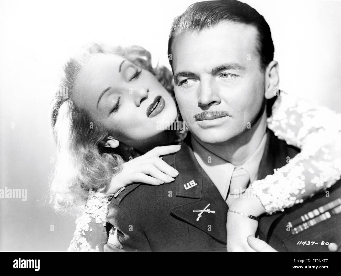 MARLENE DIETRICH and JOHN LUND publicity portrait in A FOREIGN AFFAIR ...