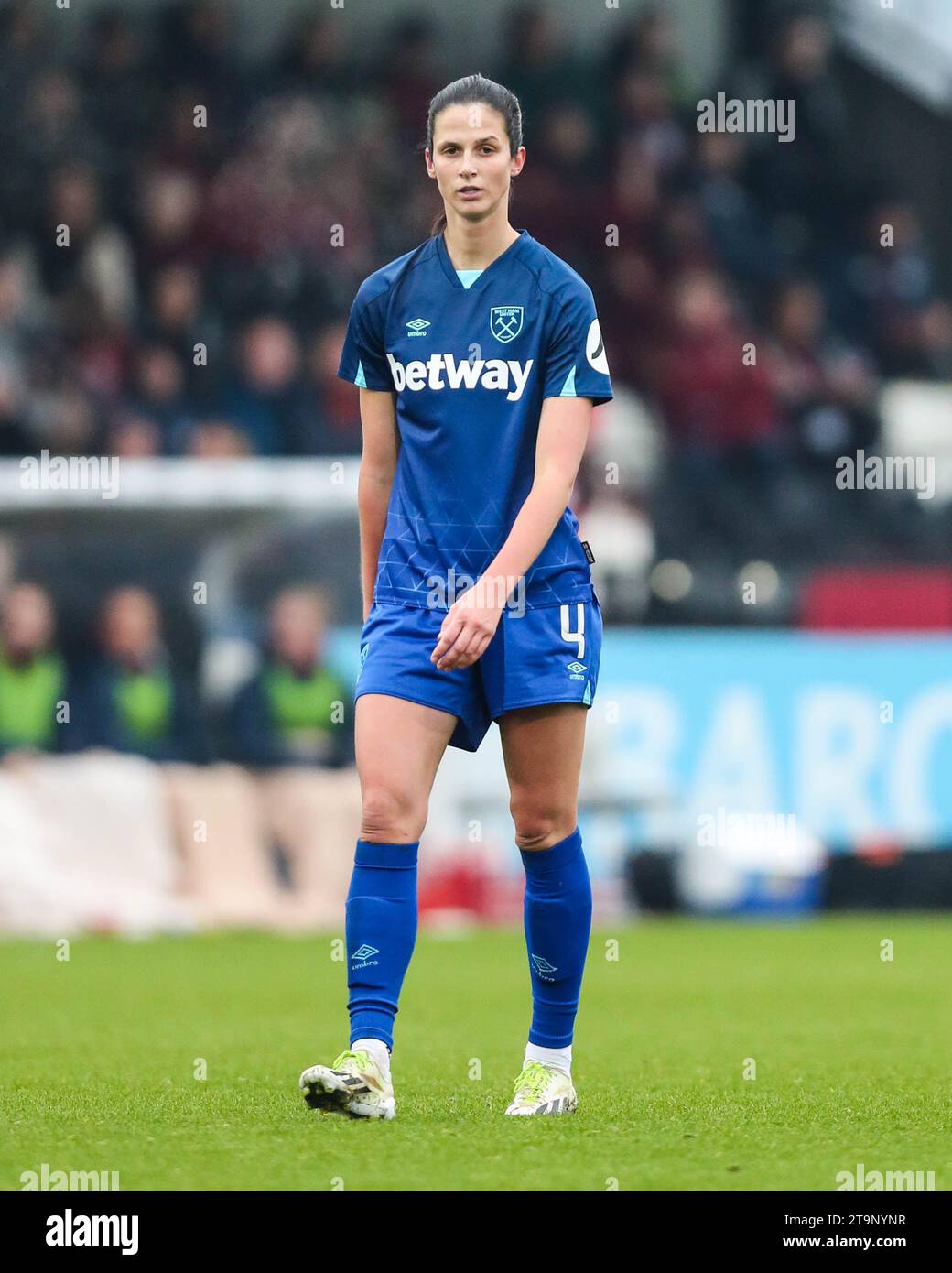 Borehamwood, England, United Kingdom on 26 November 2023. West Ham ...