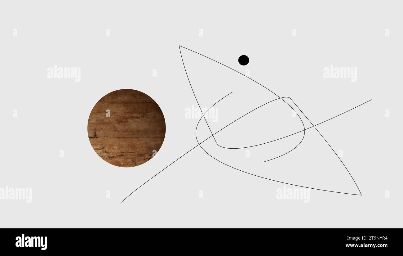 A unique minimalist abstract silhouette of a shrimp made of several ...