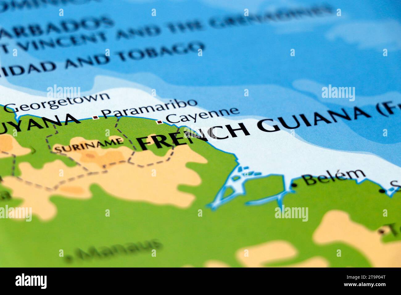 Political world map with scale hi-res stock photography and images - Alamy