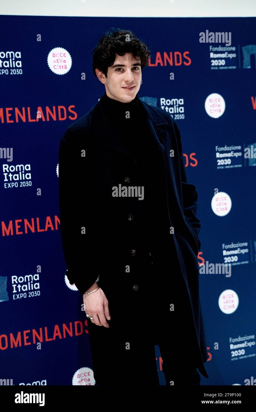 ROME, ITALY - NOVEMBER 26: Nicolas Maupas attends the photocall of ...