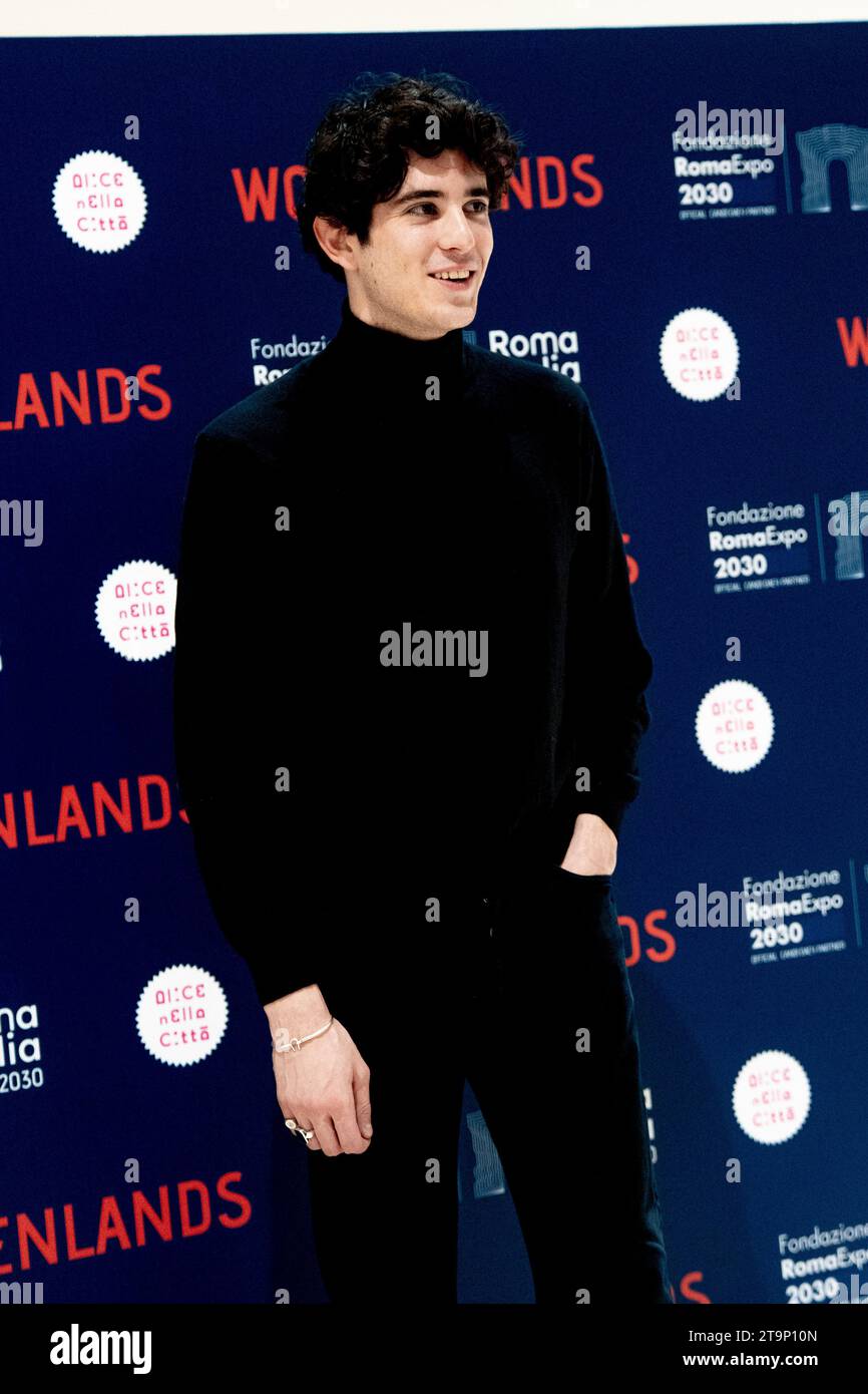 ROME, ITALY - NOVEMBER 26: Nicolas Maupas attends the photocall of ...