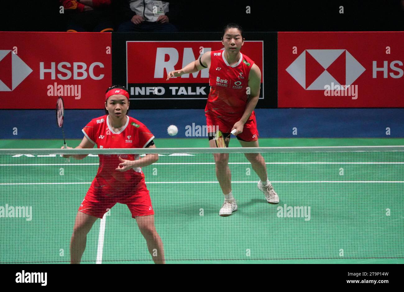 Chen Qing Chen and Jia Yi Fan of China during the Yonex Internationaux ...