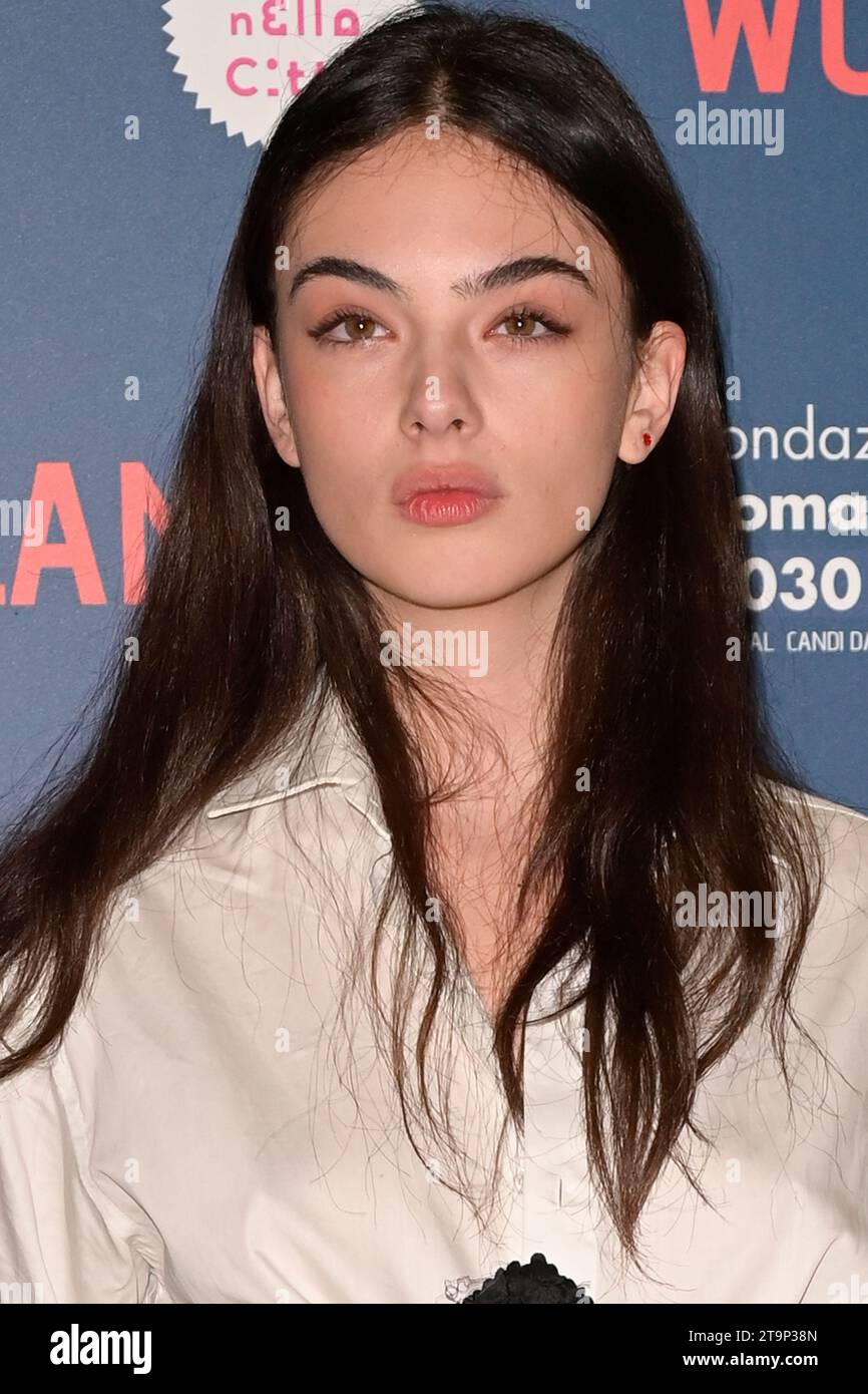 Rome, Italy. 26th Nov, 2023. Deva Cassel attends the photocall of Womenlands event at Palazzo ...