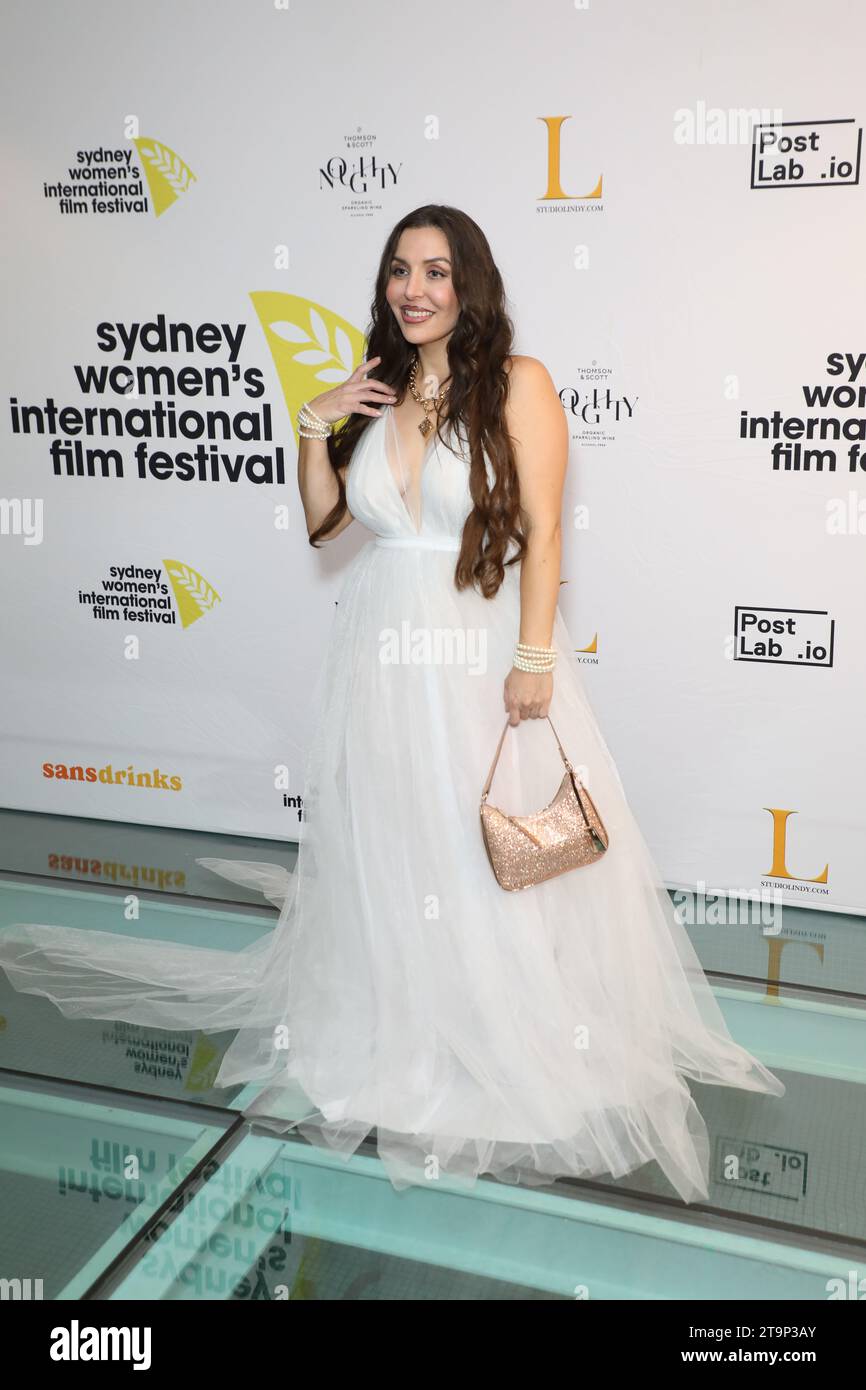 Sydney, Australia. 26th November 2023. Festival Director Clare McCann ...