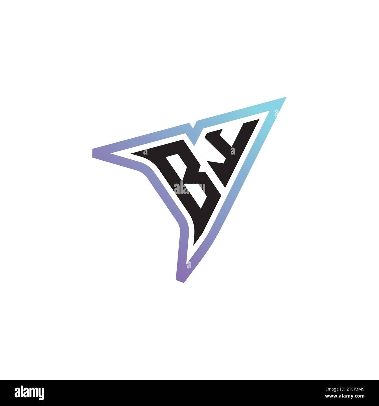 Gaming initial logo Stock Vector Images - Alamy