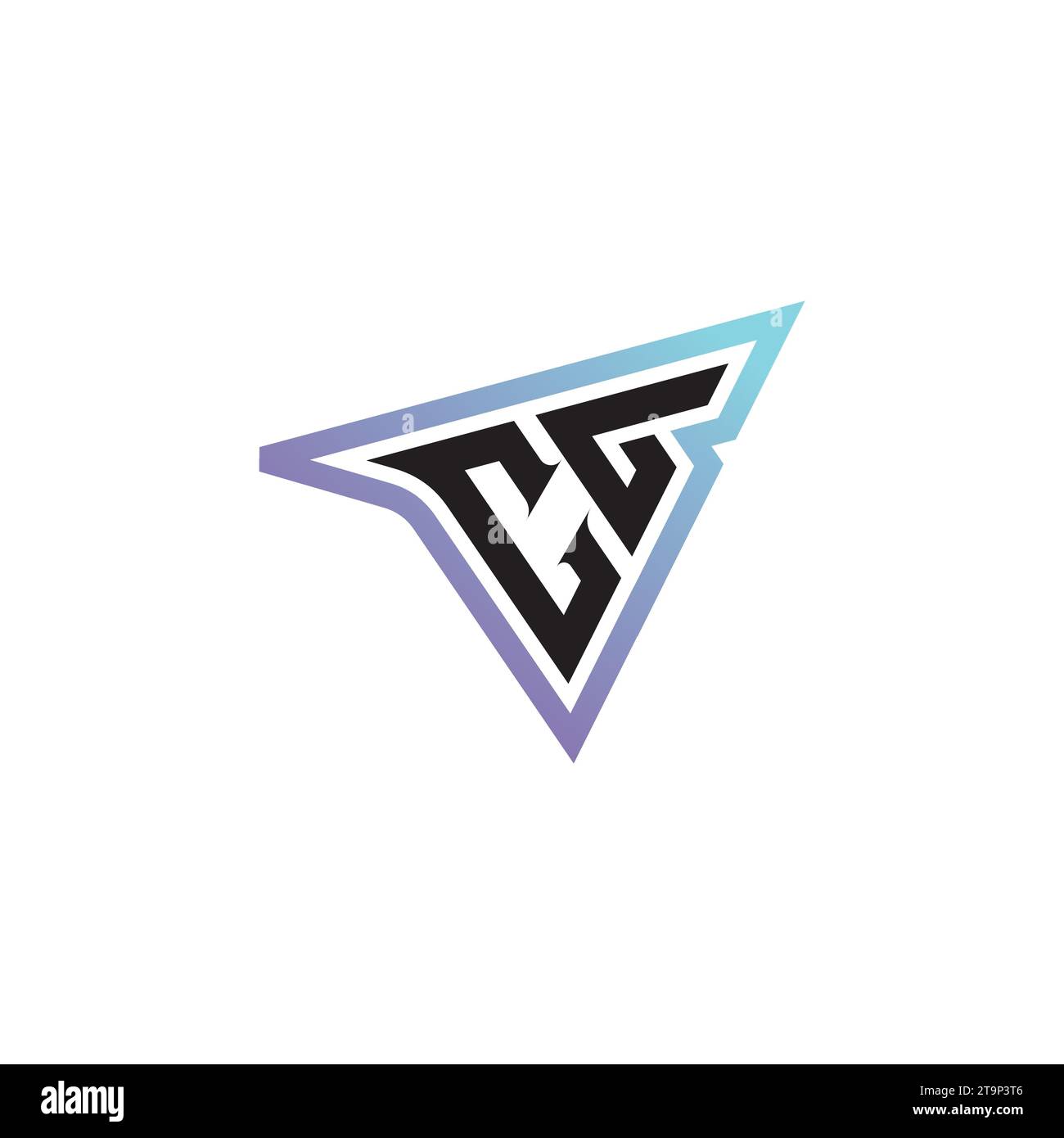 CG letter combination cool logo esport or gaming initial logo as a ...