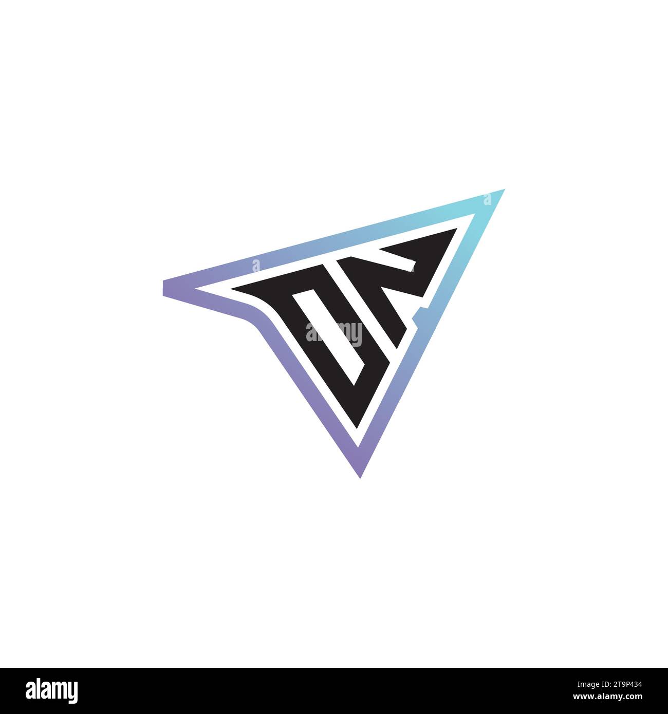 DZ letter combination cool logo esport or gaming initial logo as a ...
