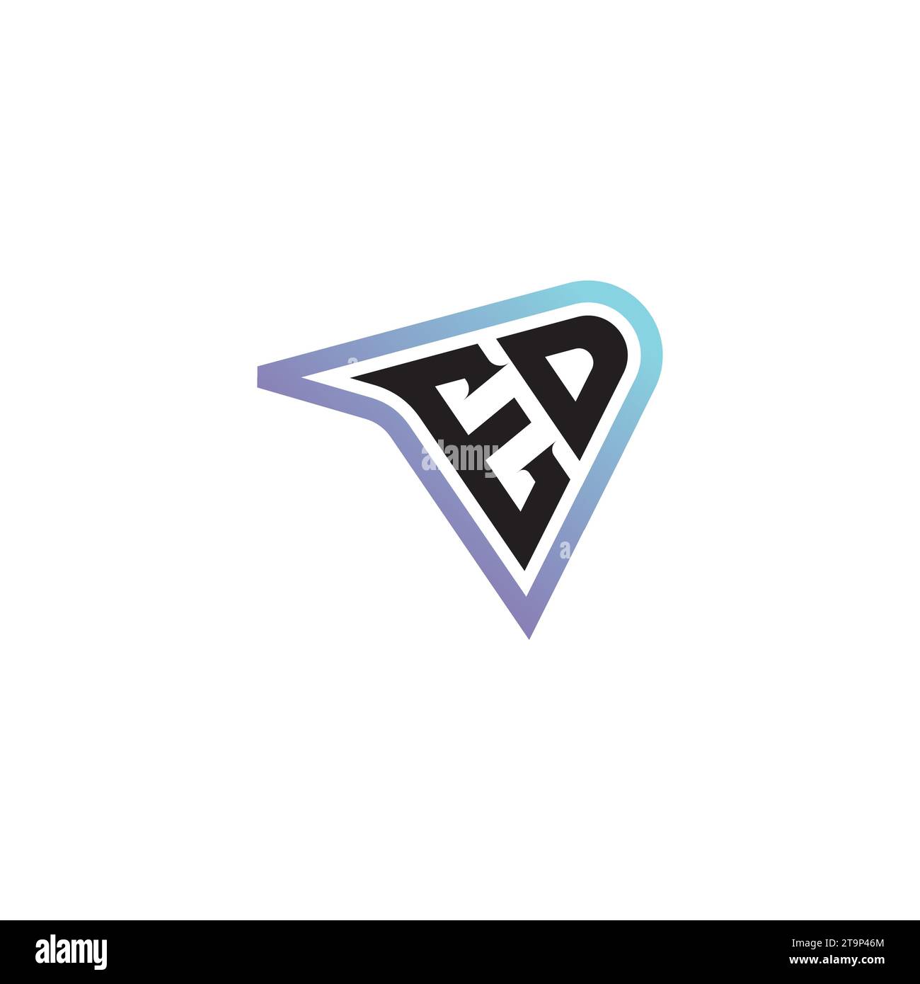 Ed gaming logo Stock Vector Images - Alamy