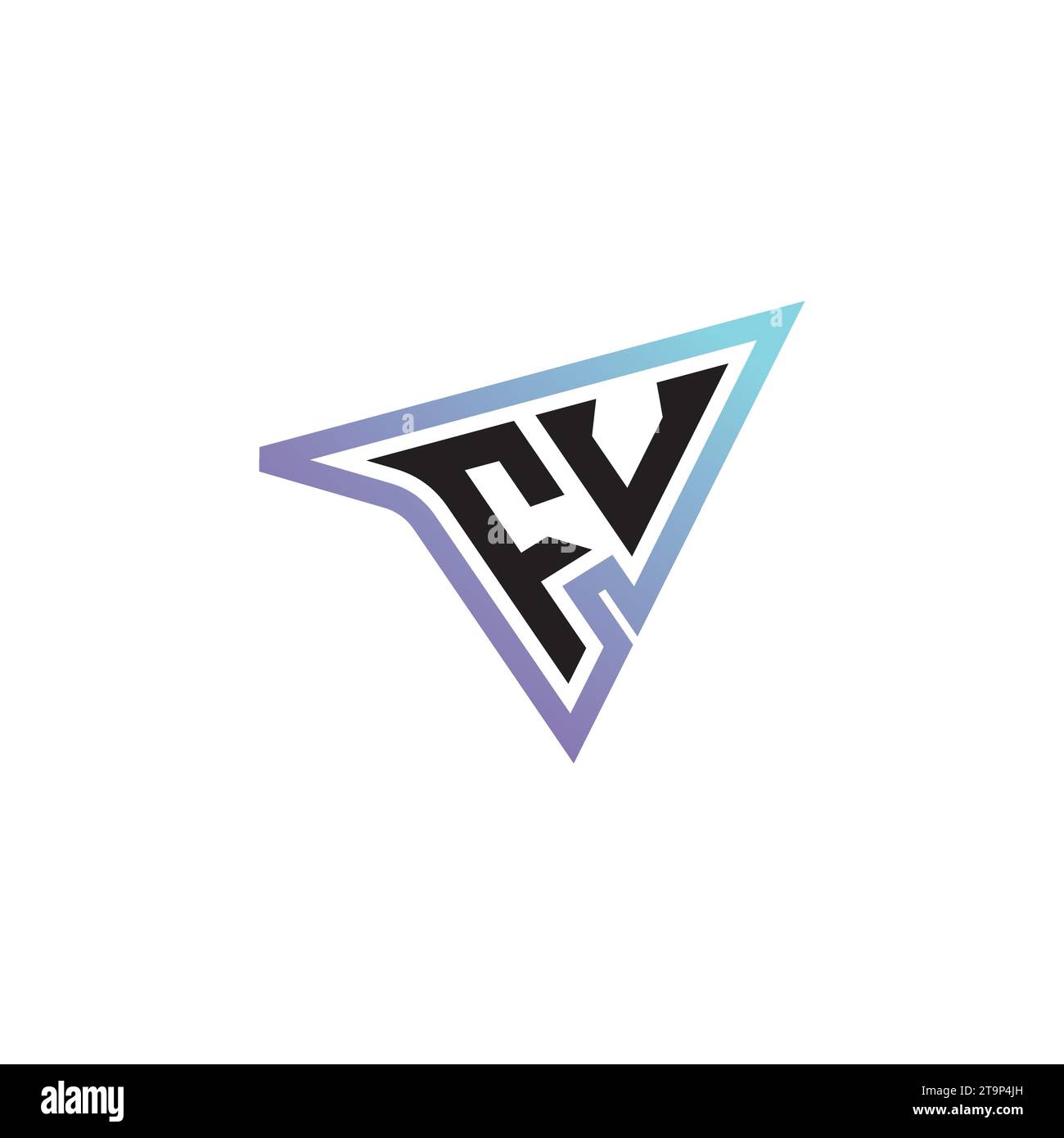Fu gaming logo Cut Out Stock Images & Pictures - Alamy