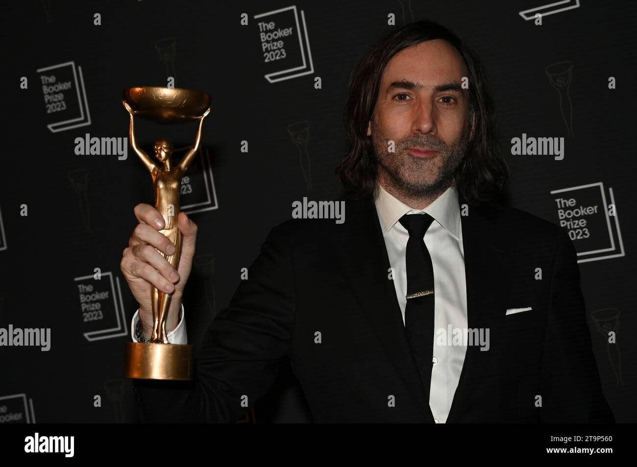 London, UK. 26th Nov, 2023. Irish author Paul Lynch - Prophet Song wins ...