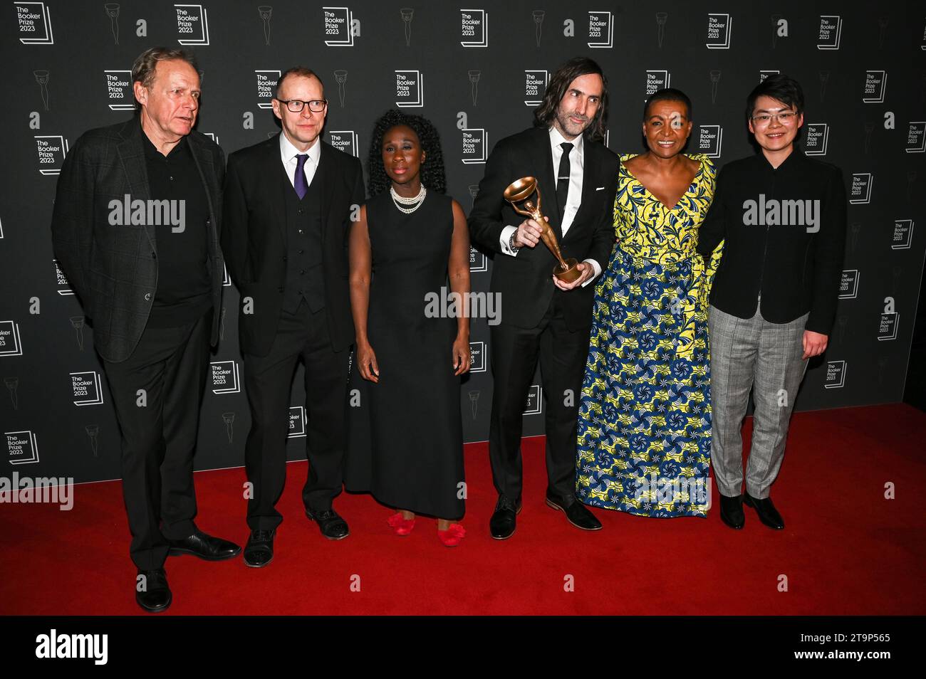 London, UK. 26th Nov, 2023. Irish author Paul Lynch - Prophet Song wins ...