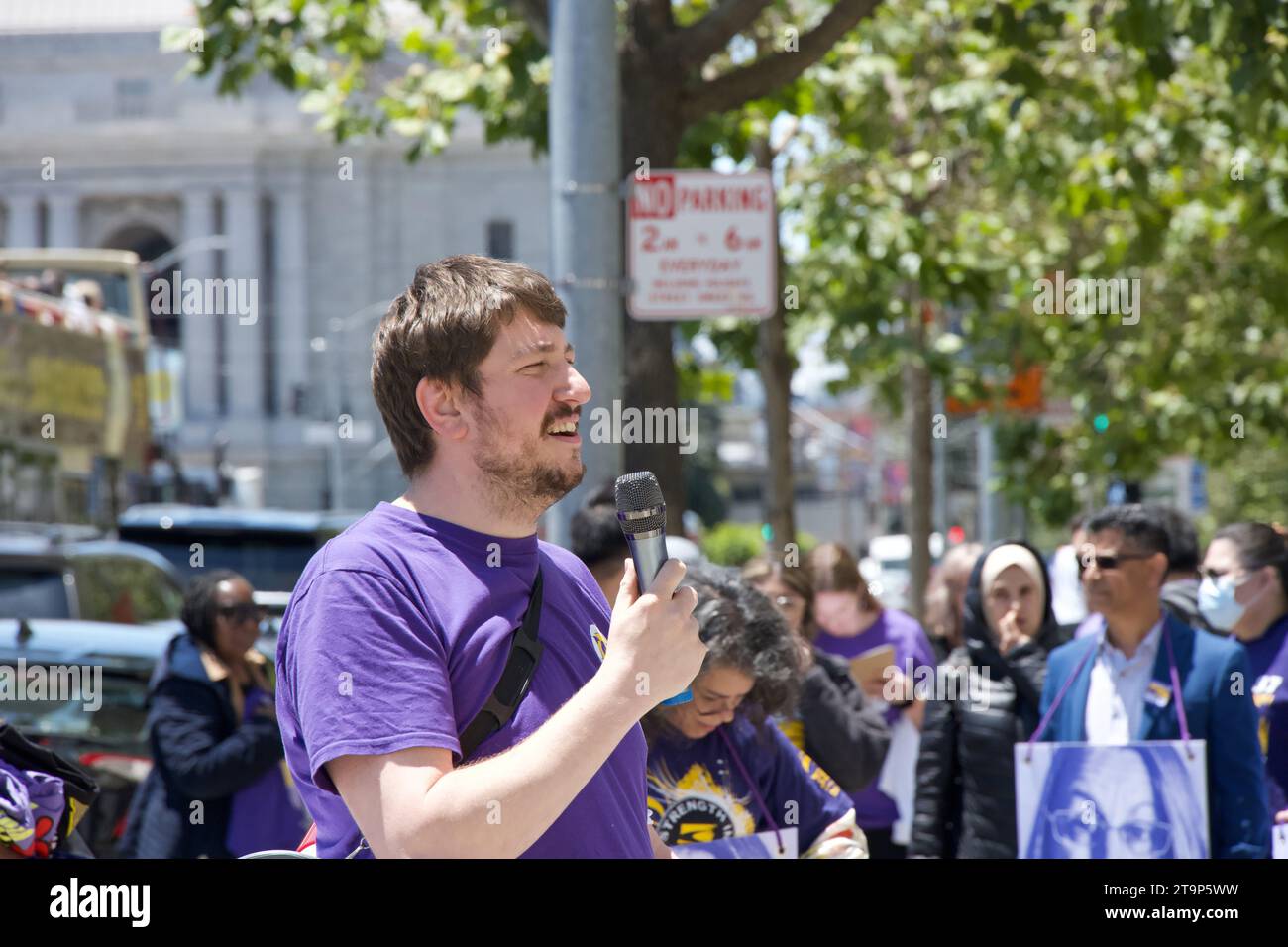 San Francisco, CA - June 29, 2023: SEIU local 1000, representing the ...