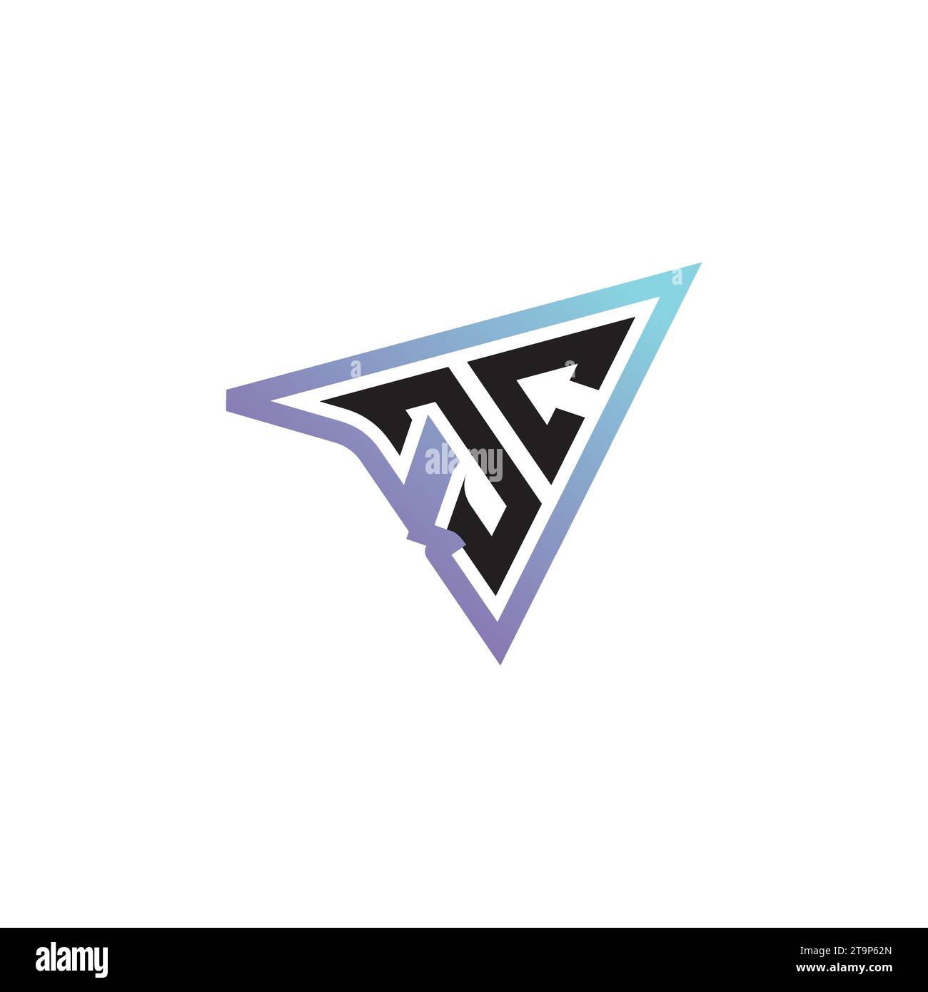 JC letter combination cool logo esport or gaming initial logo as a ...