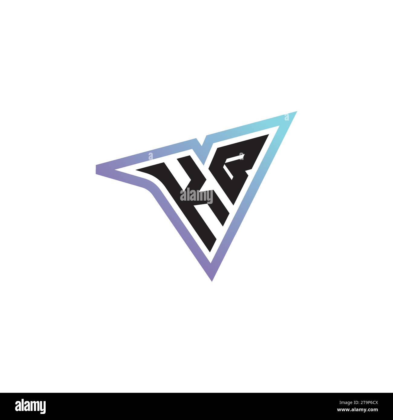 KB letter combination cool logo esport or gaming initial logo as a ...