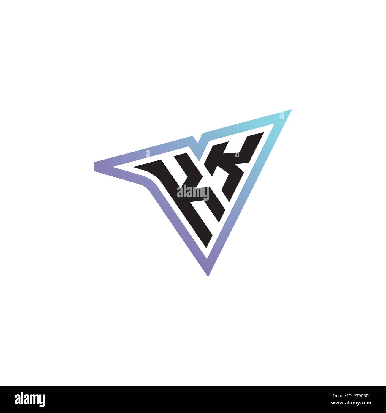 KK letter combination cool logo esport or gaming initial logo as a ...