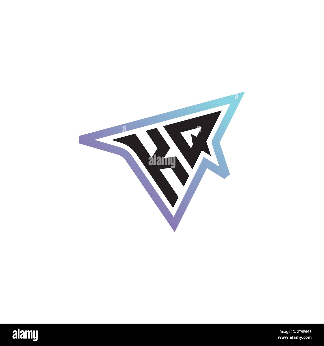 KQ letter combination cool logo esport or gaming initial logo as a ...