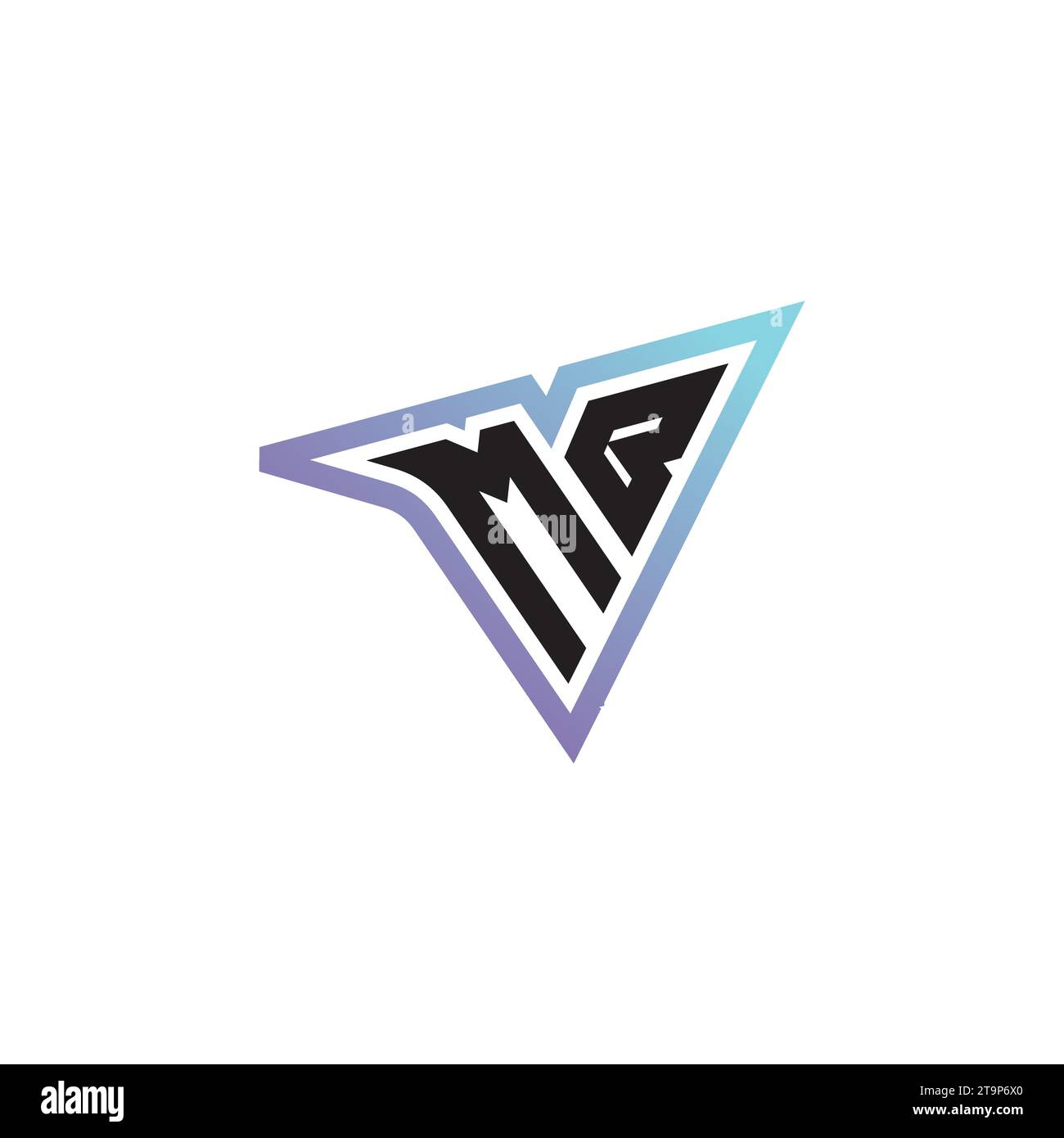 MB letter combination cool logo esport or gaming initial logo as a ...