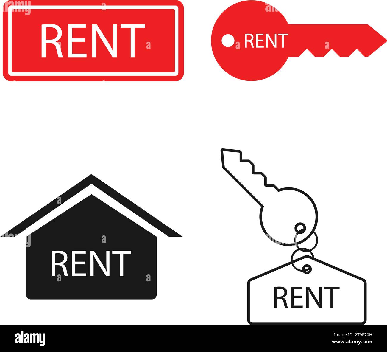 rent vector icon illustration design Stock Vector Image & Art - Alamy
