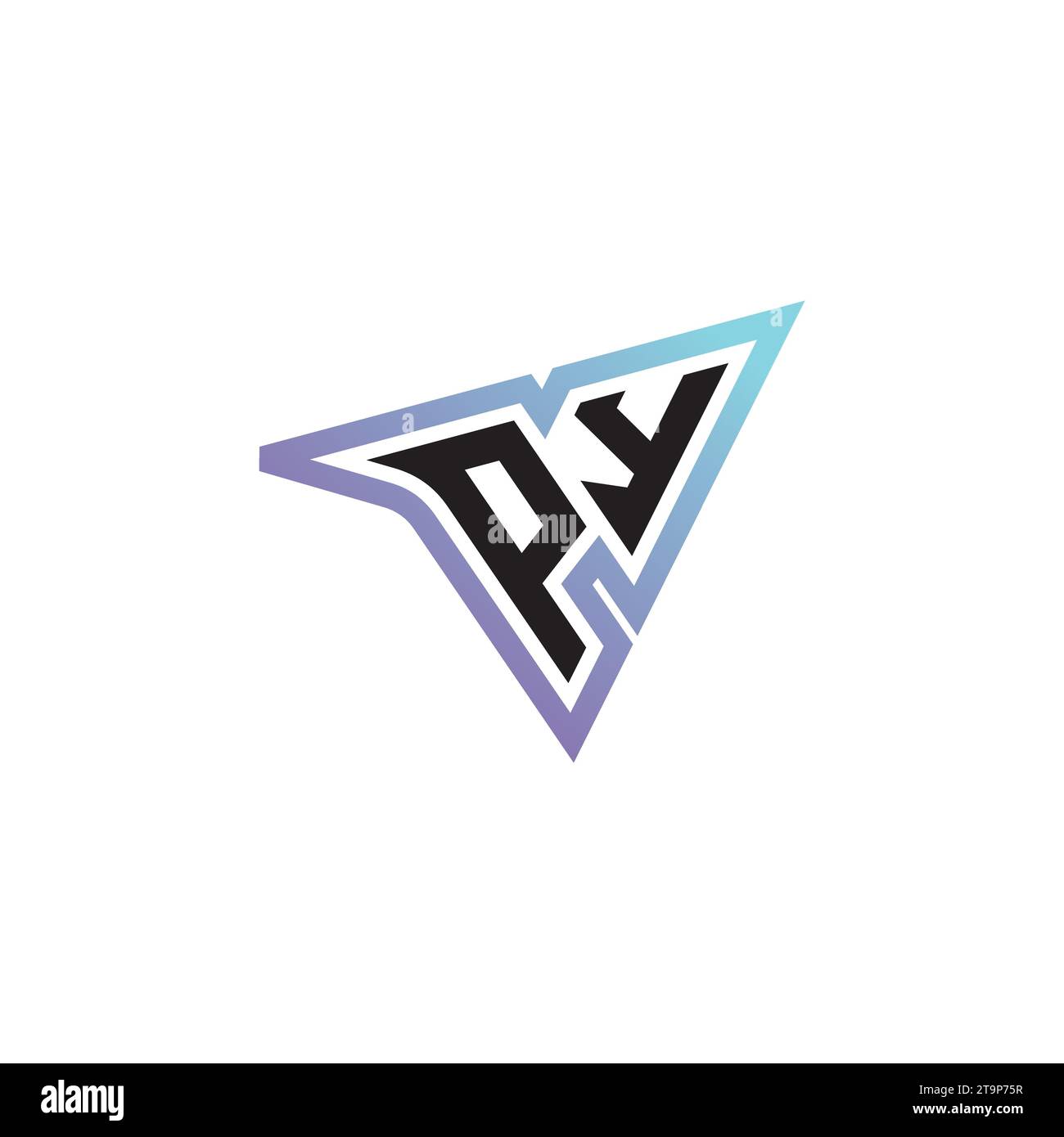 Py letter logo design hi-res stock photography and images - Alamy