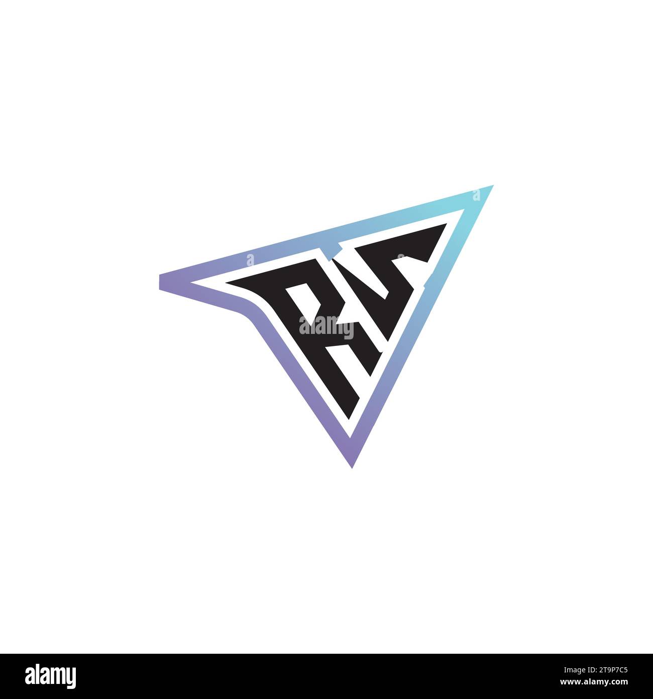 RS letter combination cool logo esport or gaming initial logo as a ...