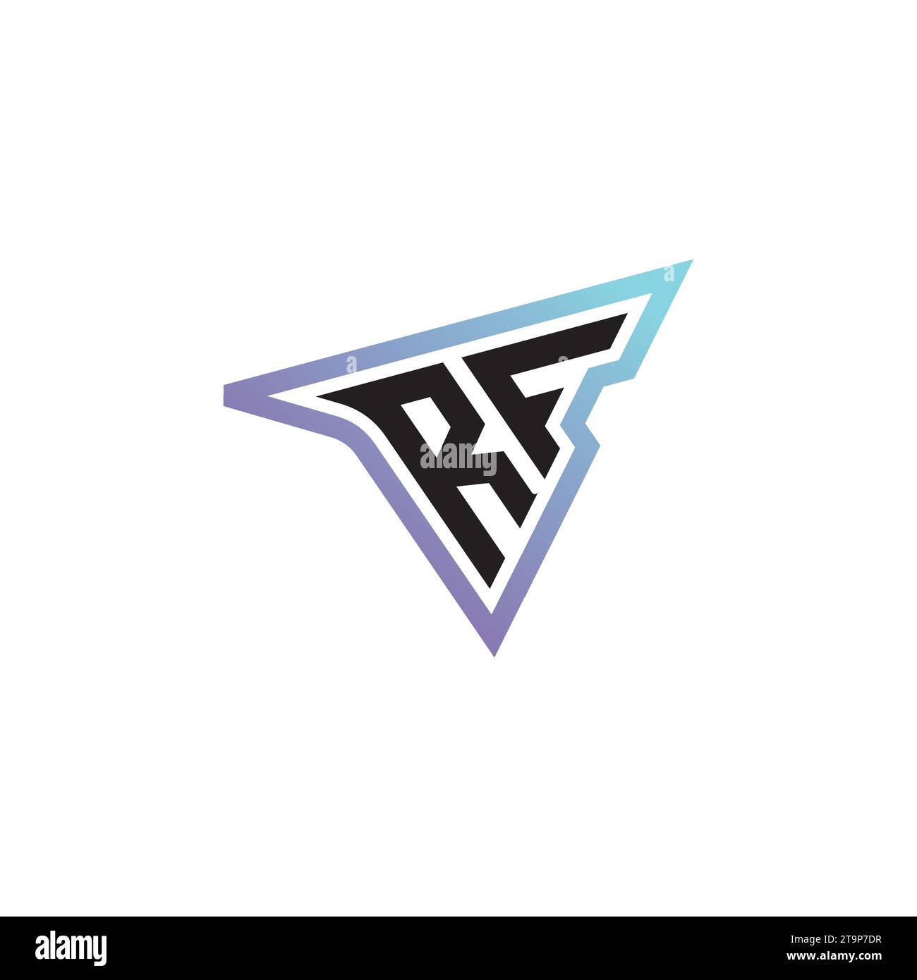 Rf gaming logo Stock Vector Images - Alamy