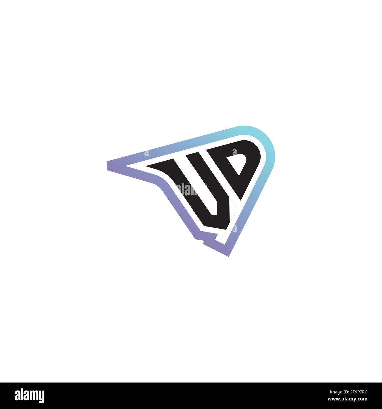 VD letter combination cool logo esport or gaming initial logo as a ...