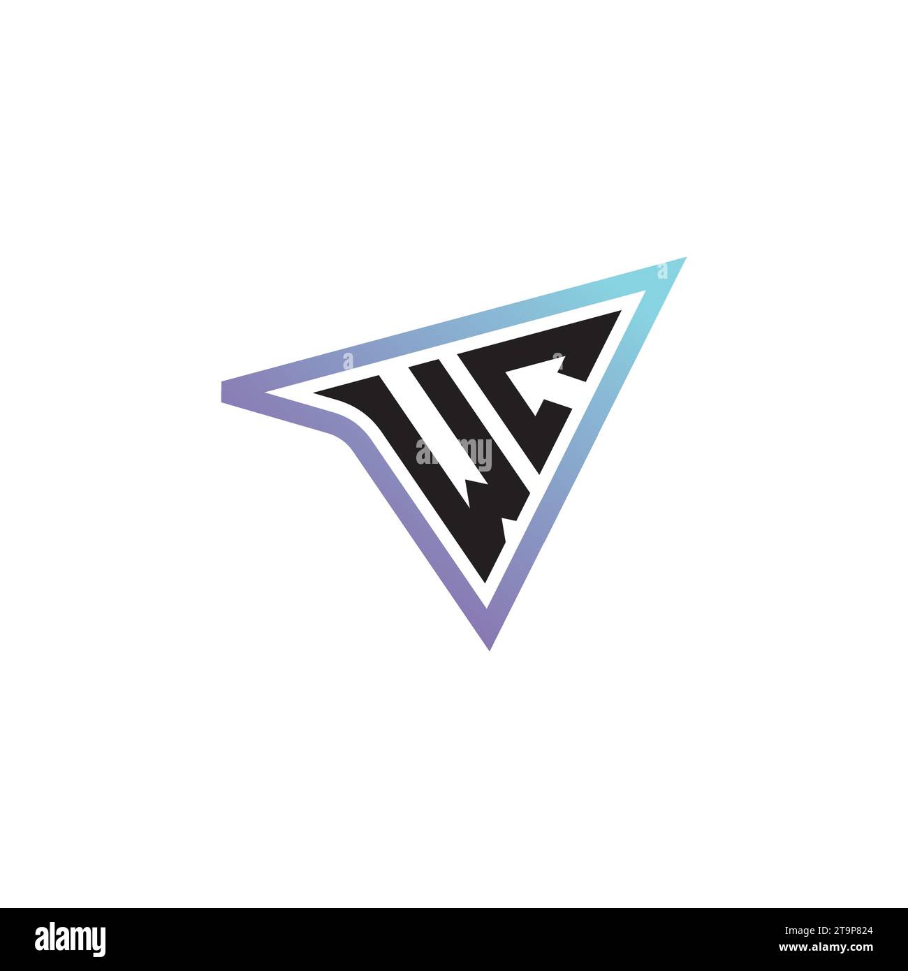 Letter wc logo wc logo design hi-res stock photography and images - Alamy