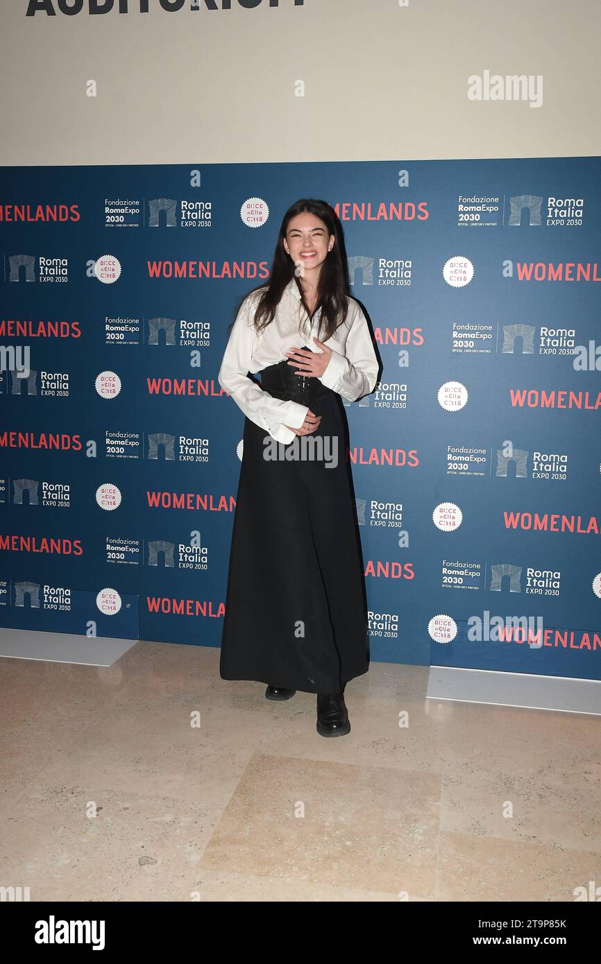 Rome, Italy. 26th Nov, 2023. Rome, Palazzo Delle Esposizioni Photocall ...