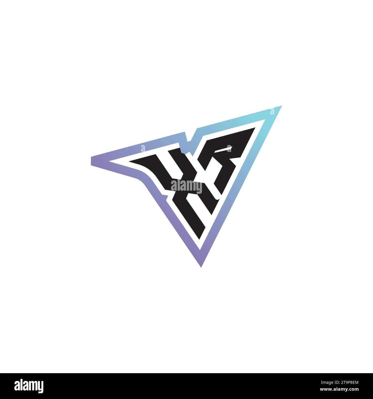 XR letter combination cool logo esport or gaming initial logo as a ...