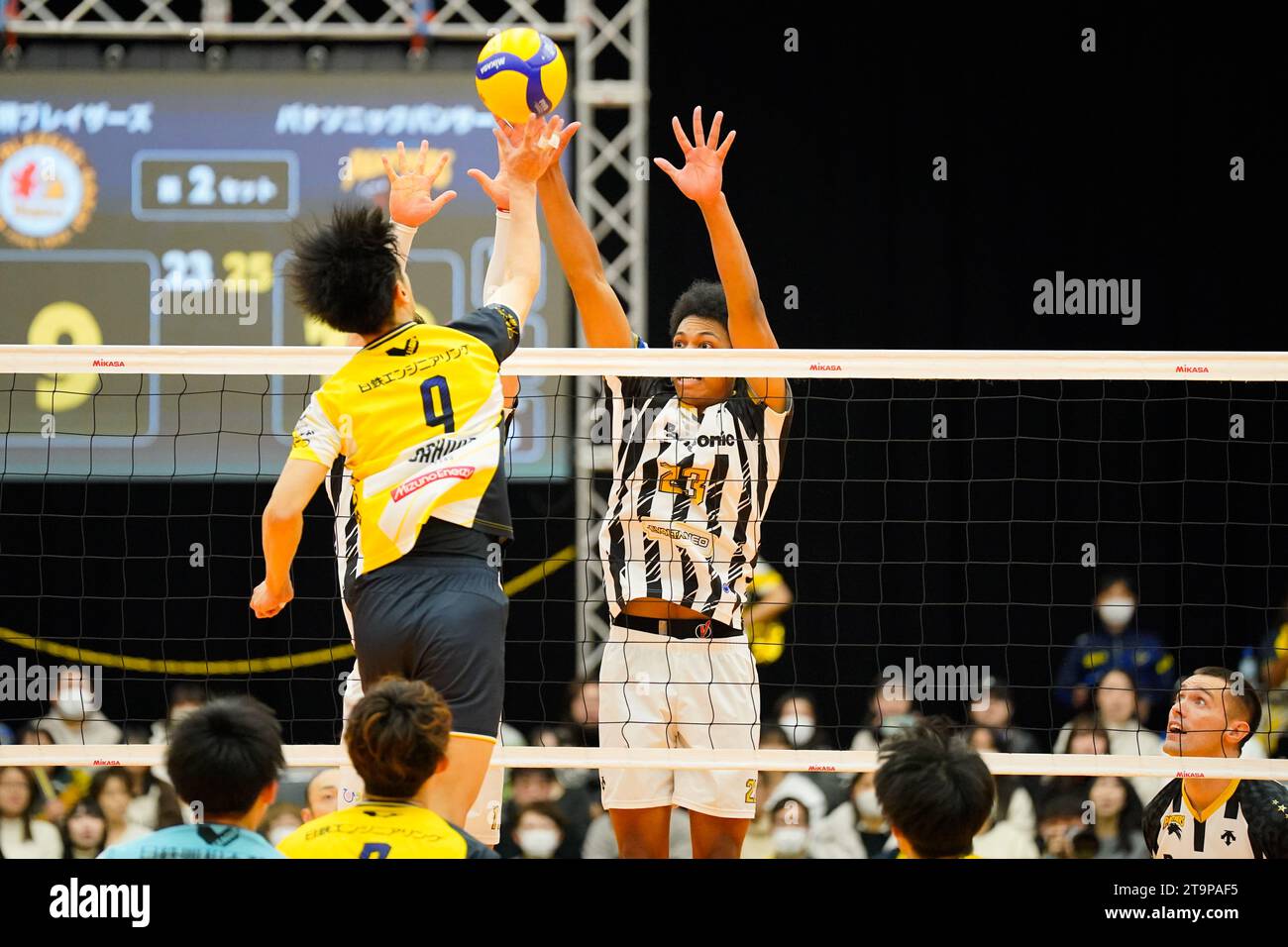 Larry Ik Evbade-Dan (Panthers), NOVEMBER 25 2023 - Volleyball : 2023-24 ...