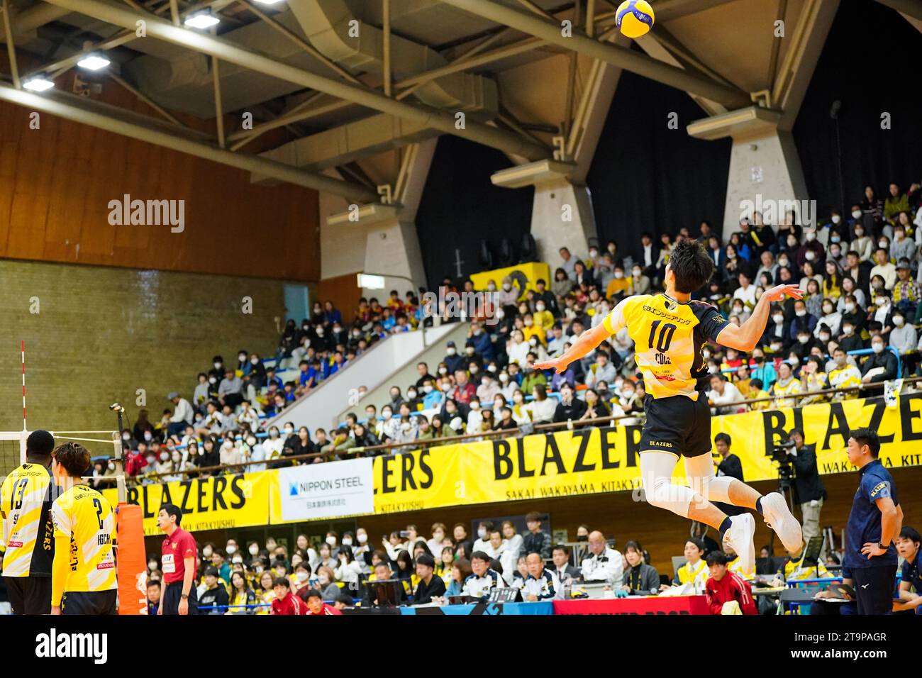 Cole Watanabe (Blazers), NOVEMBER 25 2023 - Volleyball : 2023-24 V ...