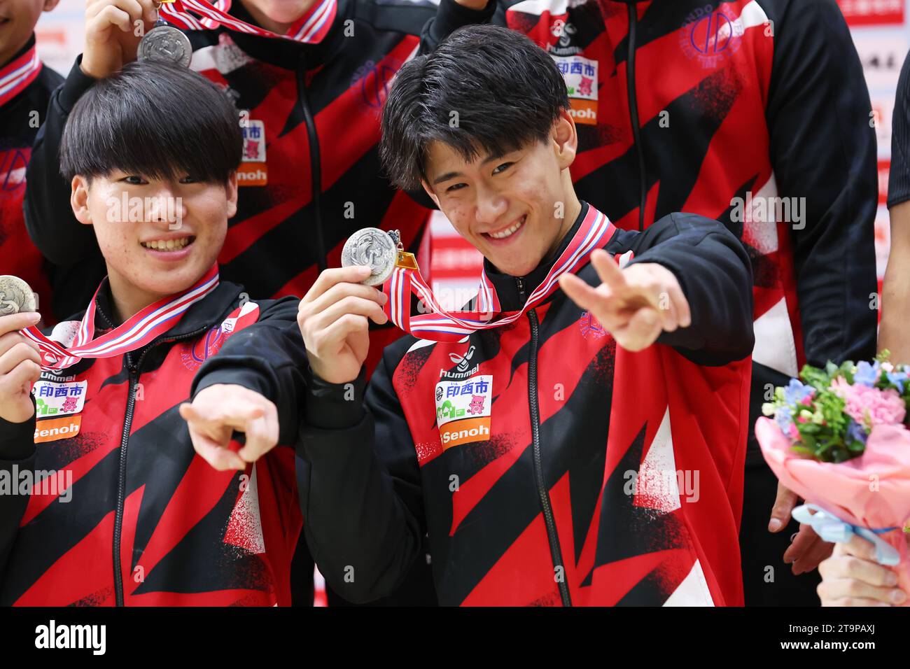 Yokkaichi City Gymnasium, Mie, Japan. 26th Nov, 2023. Daiki Hashimoto ...