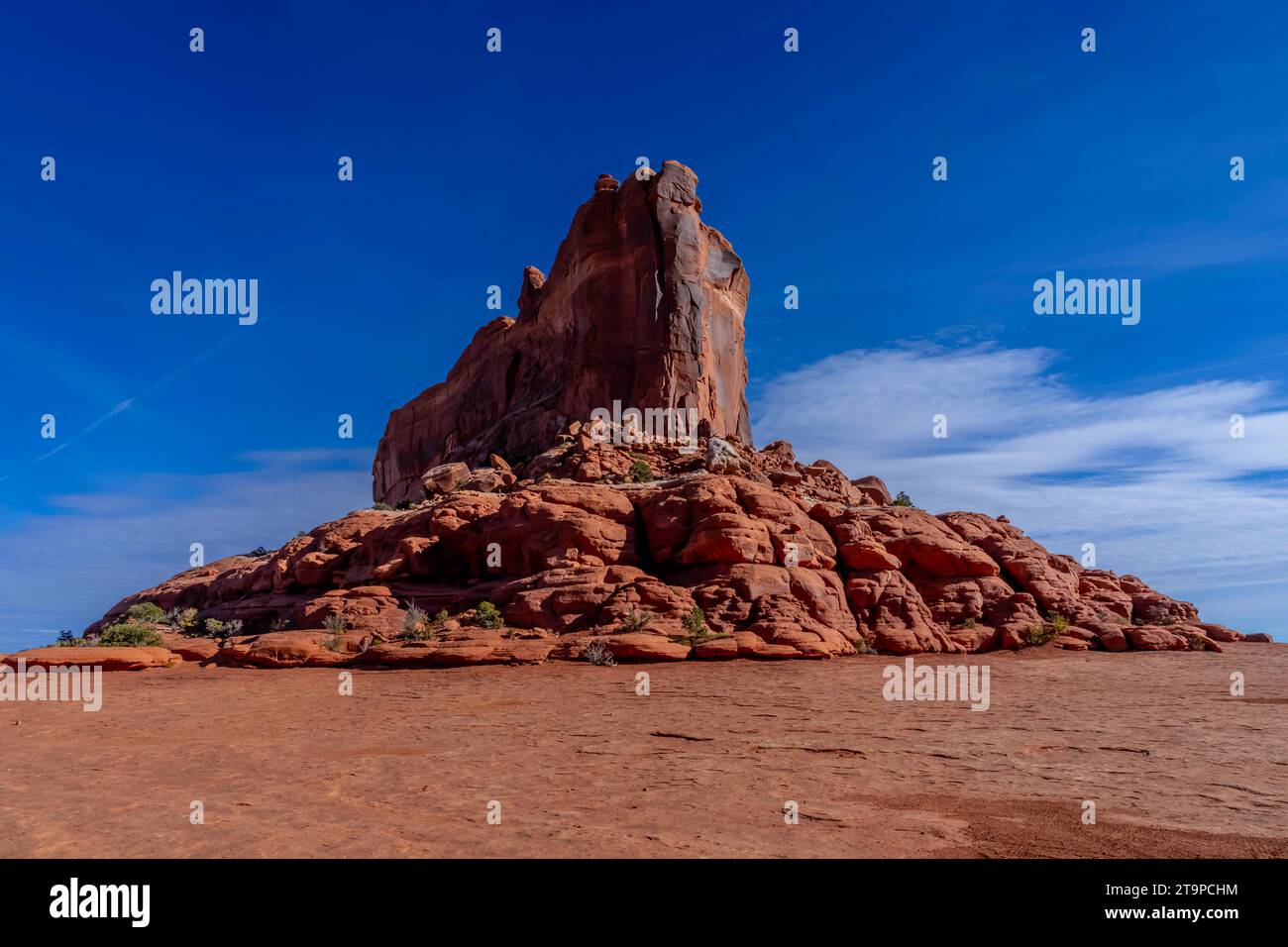 Moab, UT, USA. 3rd Nov, 2023. Aerial photography of Utah's mesmerizing ...