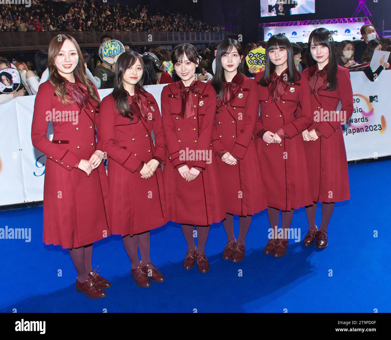 Japanese girls group Nogizaka46 attend the MTV VMAJ(Video Music Awards ...
