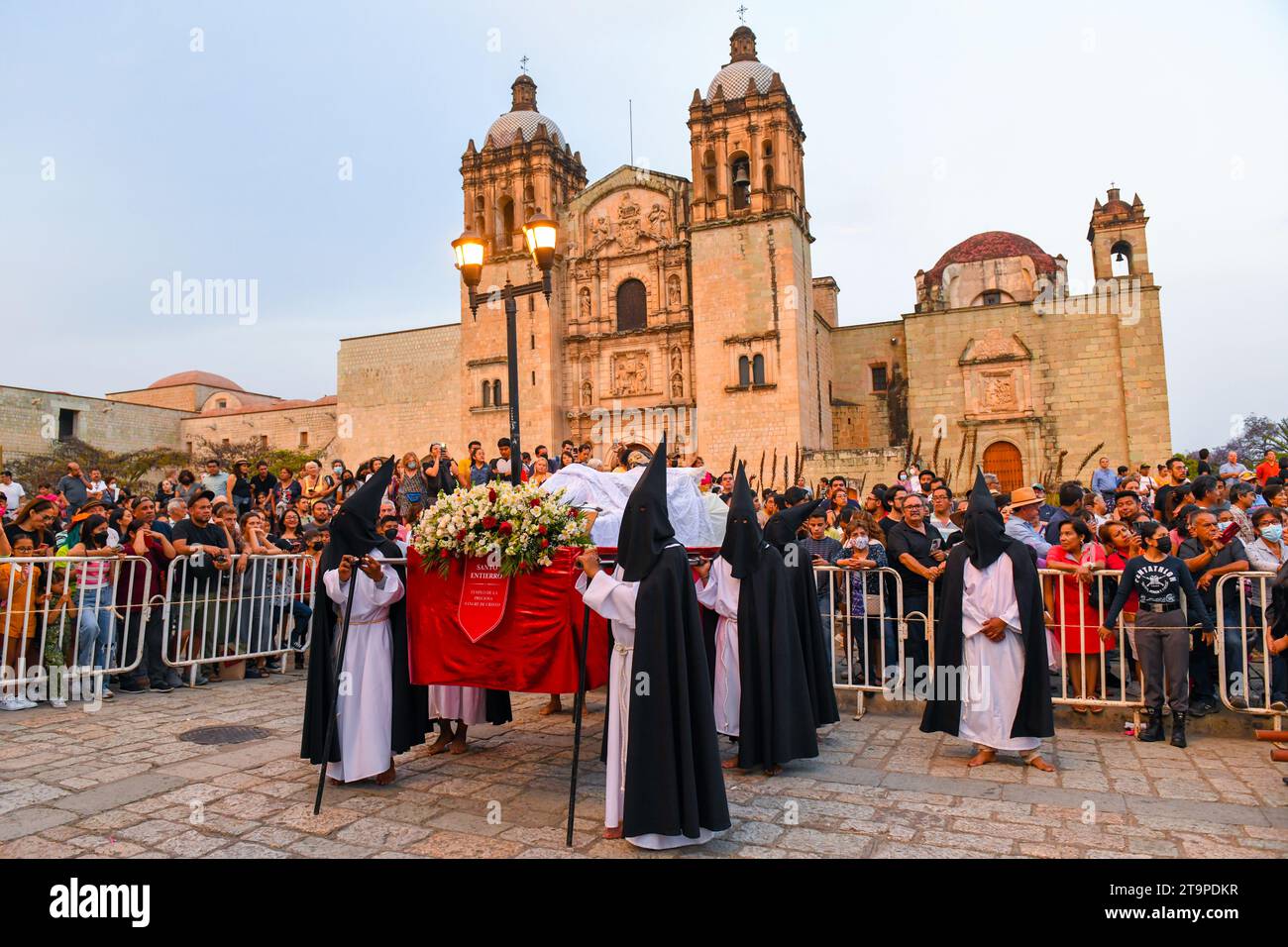 Easter time Good Friday silent parade commemorating the Crucifixion and ...