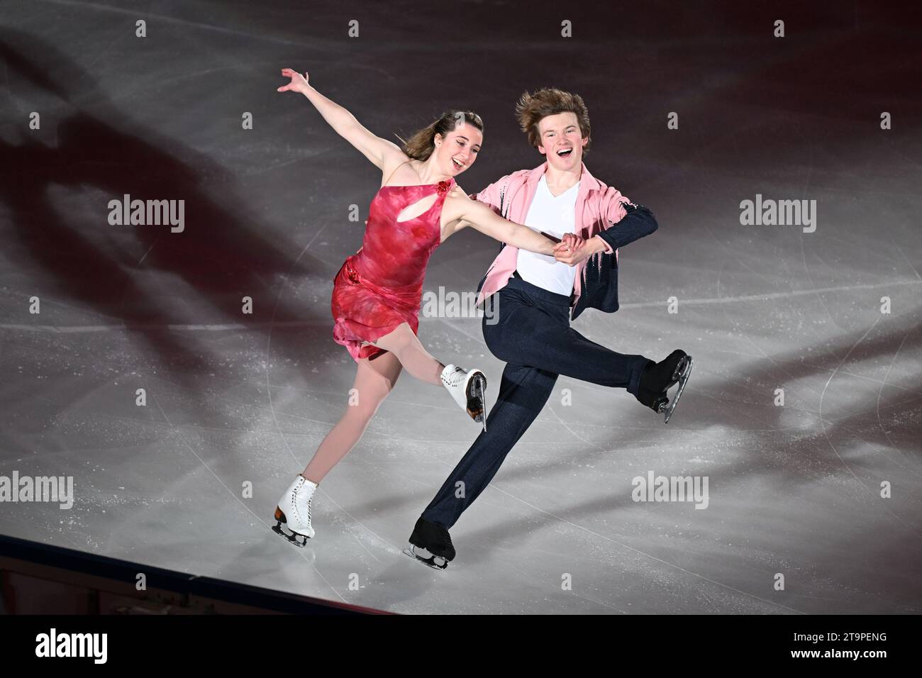 Osaka, Japan. Credit: MATSUO. 26th Nov, 2023. Emily Bratti & Ian ...