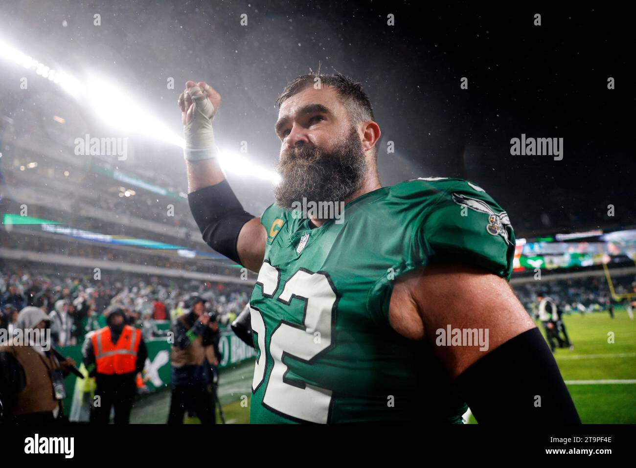 Jason kelce 2023 eagles hi-res stock photography and images - Alamy