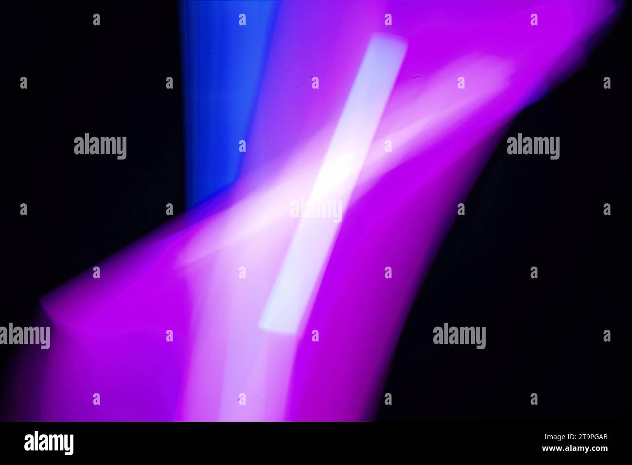 Artsy, imaginative ICM light blur art, vibrant vivid colors and outer ...