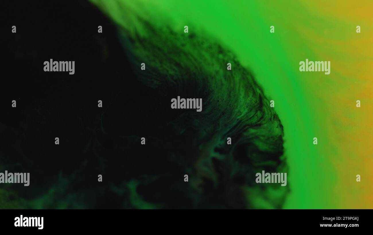 Neon blend shiny ink flow hi-res stock photography and images - Alamy