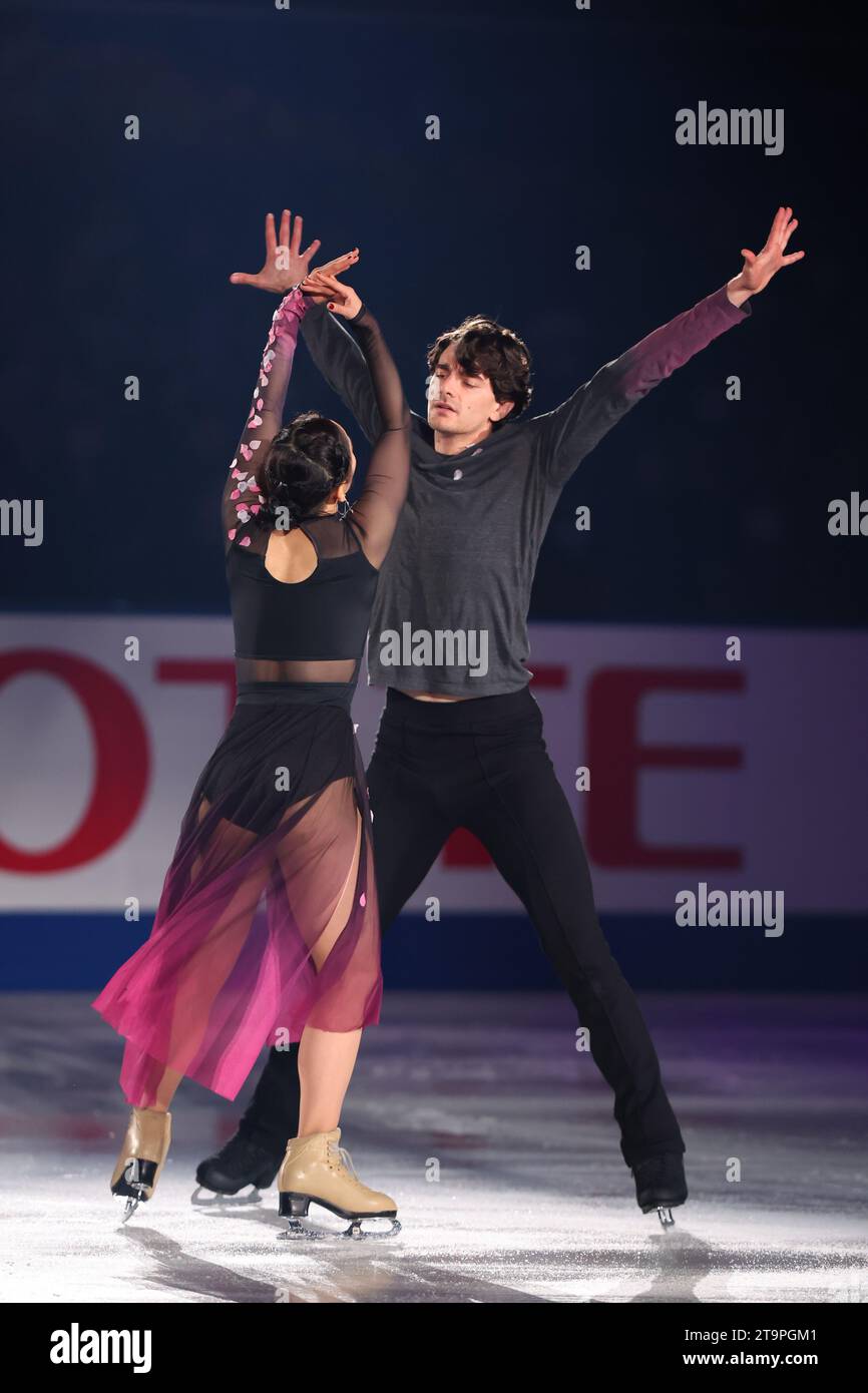 Misato Komatsubara & Takeru Komatsubara (JPN), NOVEMBER 26 2023 ...