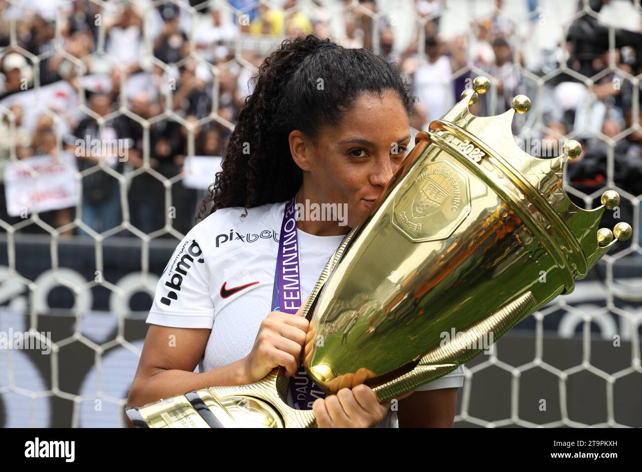SÃO PAULO, SP. 26.11.2023 - CORINTHIANS-SÃO PAULO - Yasmin do ...