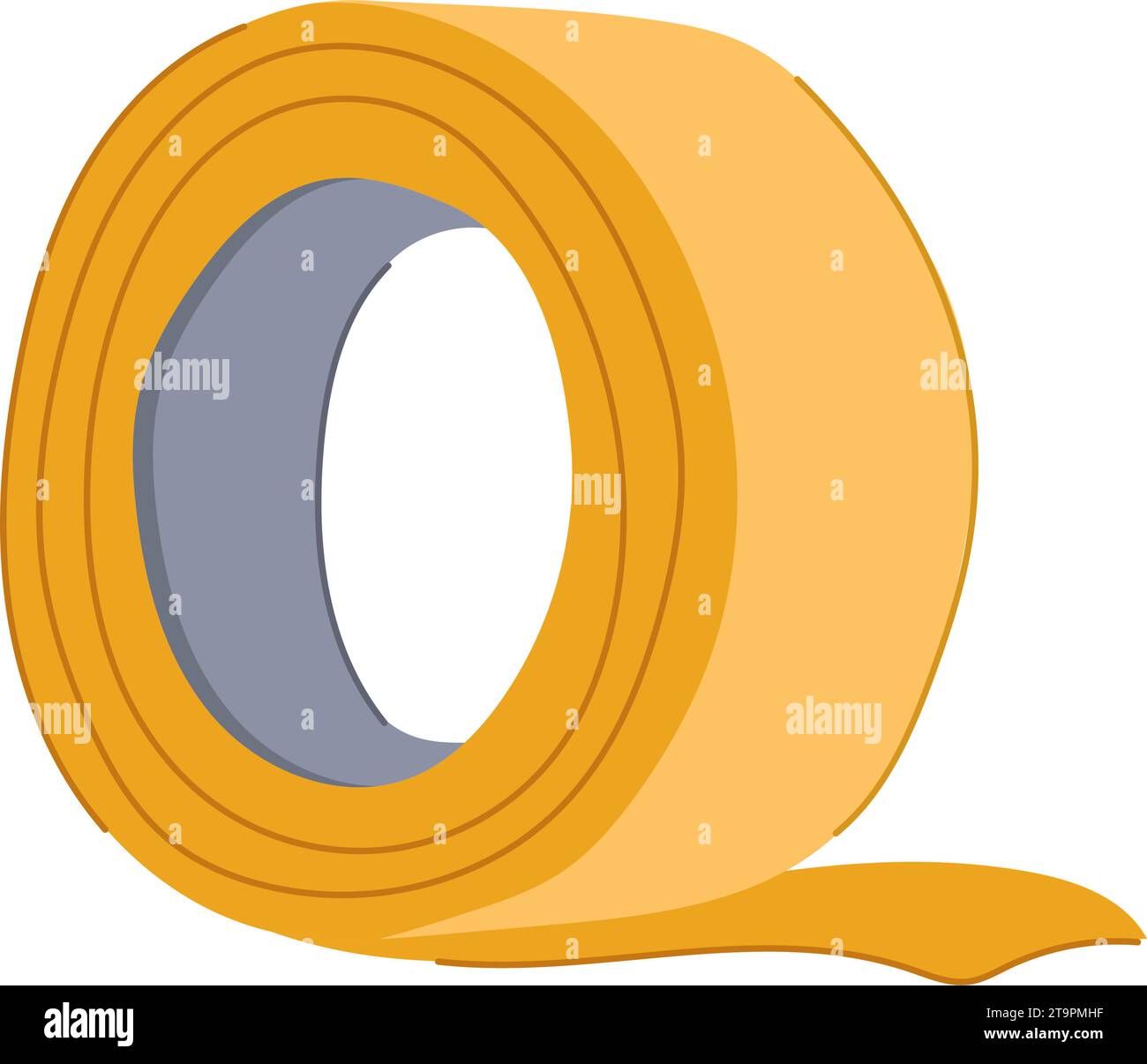 cut duct tape cartoon vector illustration Stock Vector Image & Art - Alamy
