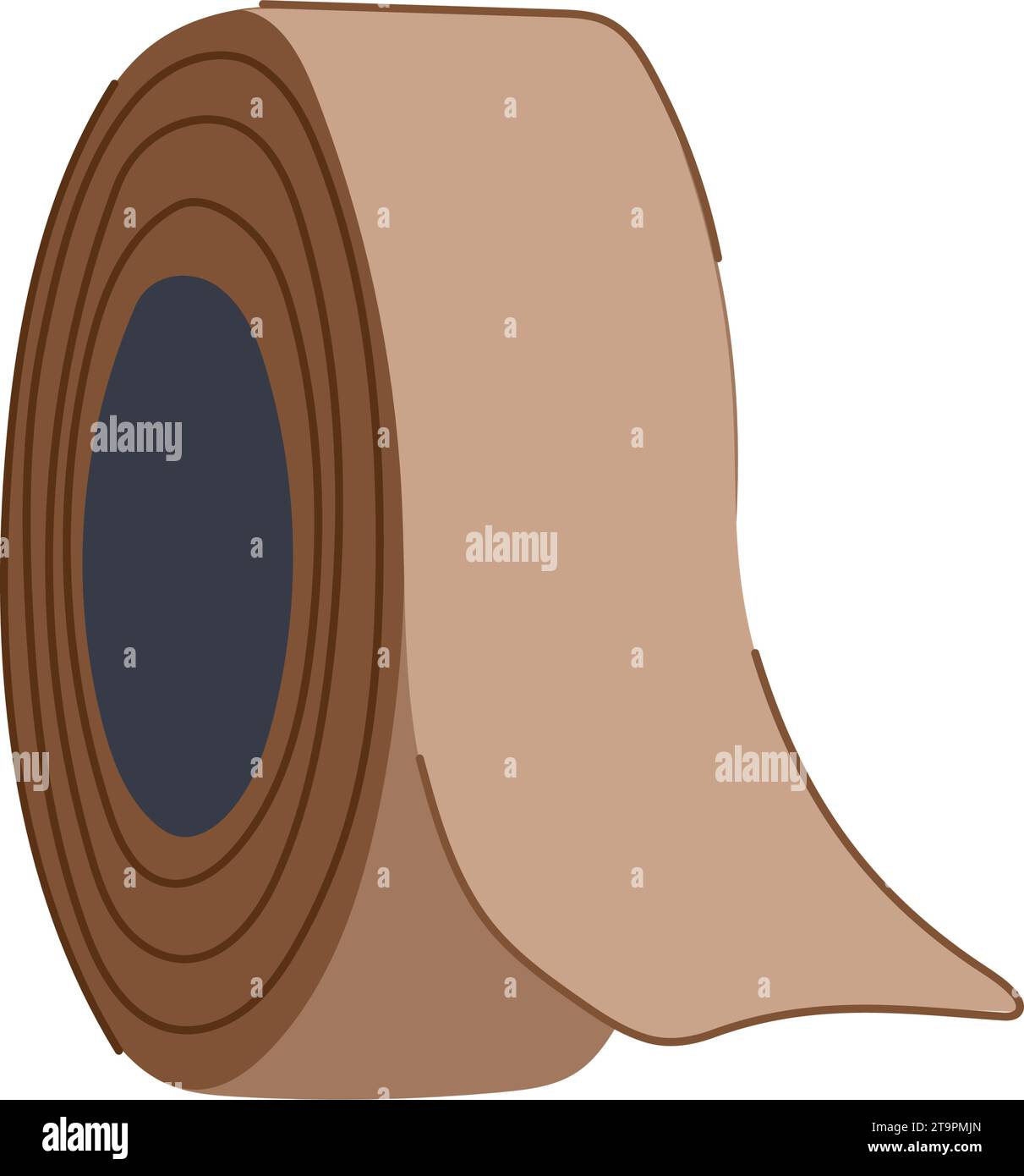 grunge duct tape cartoon vector illustration Stock Vector Image & Art ...