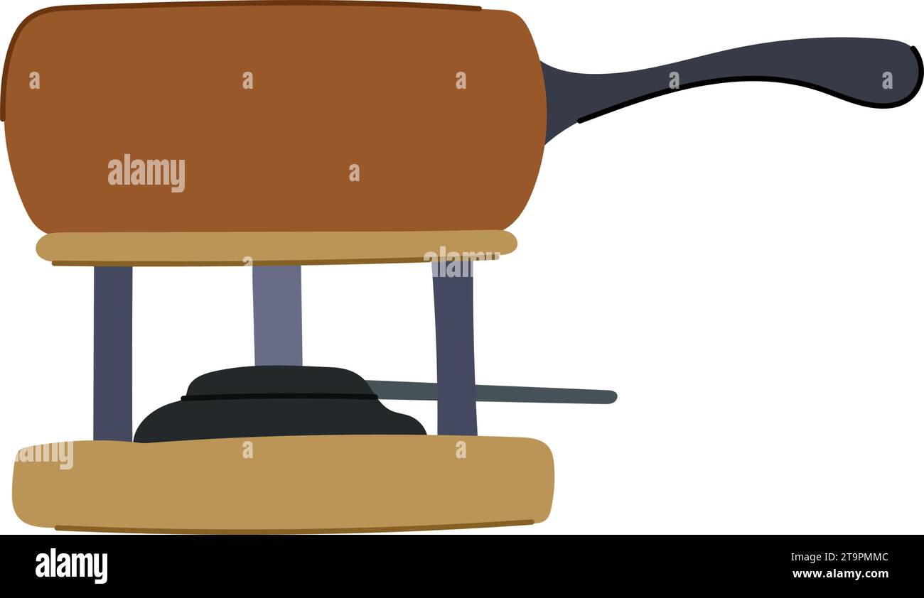 dip fondue cartoon vector illustration Stock Vector Image & Art - Alamy