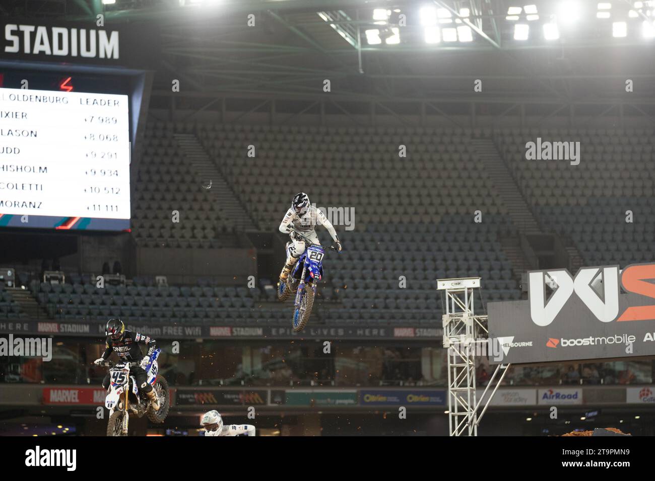 Melbourne, Australia, 25 November, 2023. Gregory Aranda of France on ...