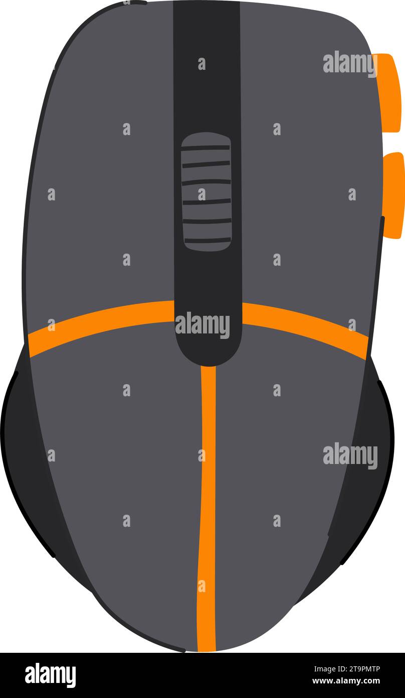 internet game mouse cartoon vector illustration Stock Vector Image ...