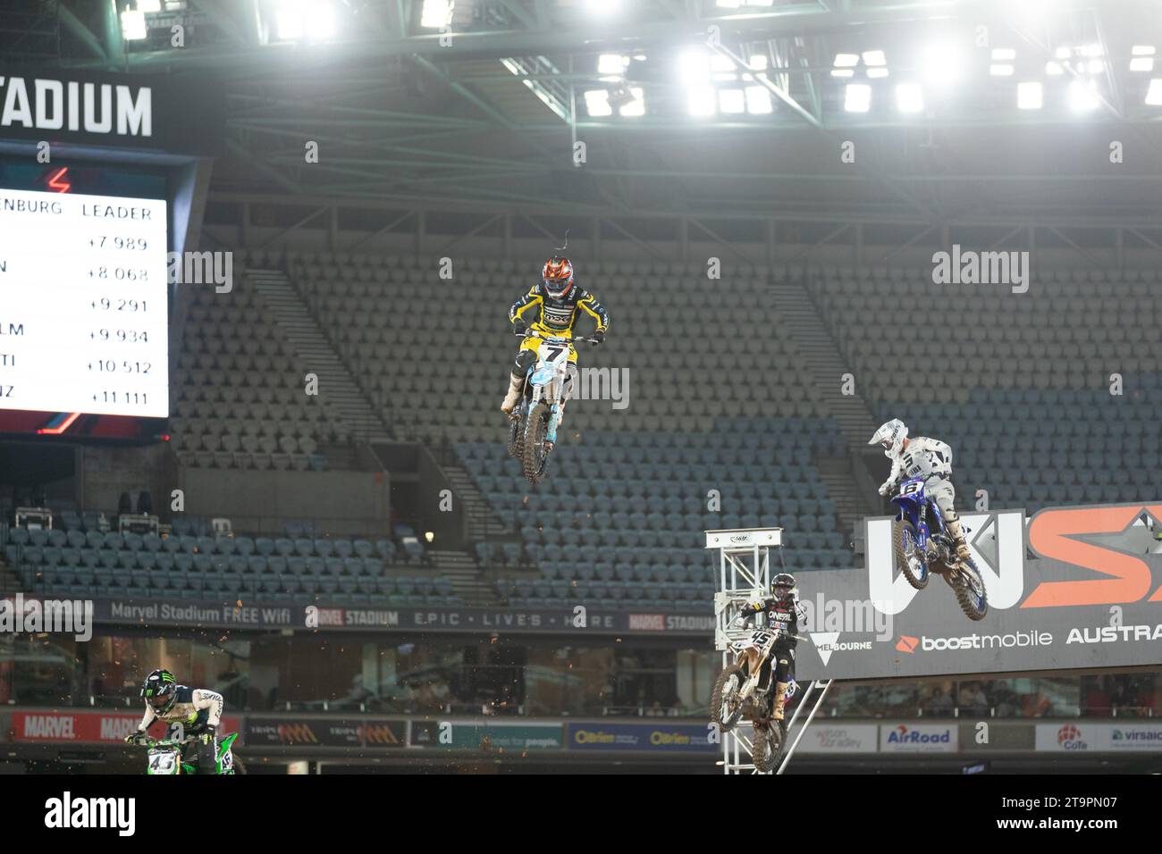 Melbourne, Australia, 25 November, 2023. Anthony Rodriguez of Venezuela ...