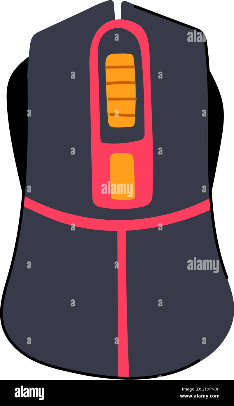 gaming game mouse cartoon vector illustration Stock Vector Image & Art ...